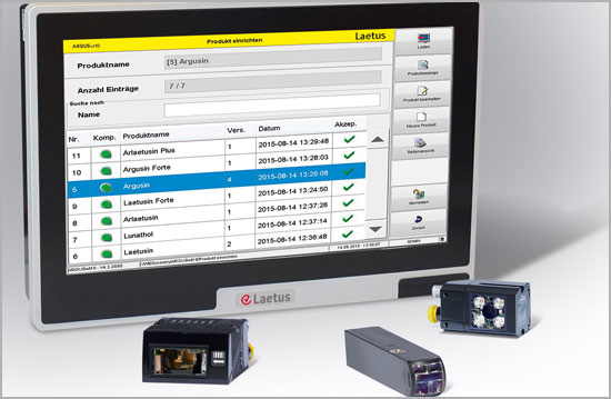 Laetus Track and Trace and Vision Inspection Solutions